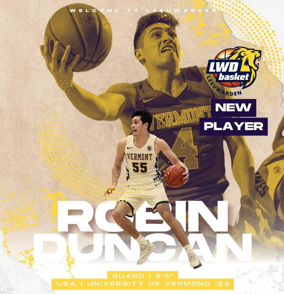 New player - Robin Duncan - LWD Basket